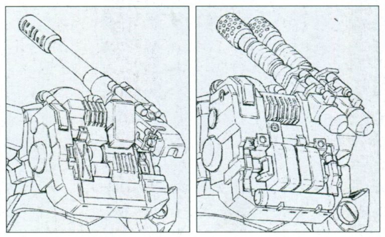 MS-09K-2 Dom Cannon Twin Guns Type – MAHQ